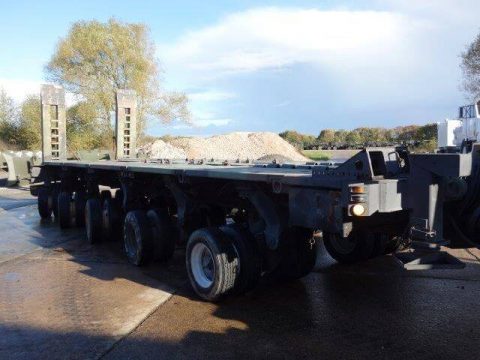 M1000 40 Wheel Heavy Equipment Transporter Trailer For Sale Africa
