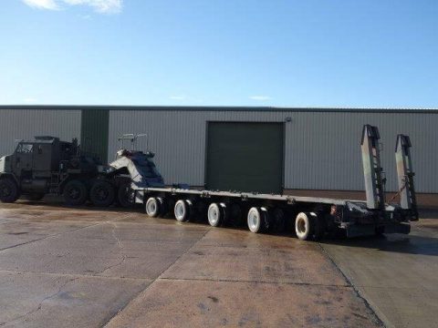 M1000 40 Wheel Heavy Equipment Transporter Trailer For Sale Africa